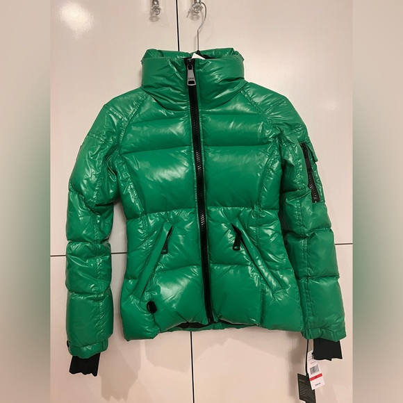 SAM. | Jackets & Coats | Kelly Green Sam Freestyle Puffer Coat | Poshmark